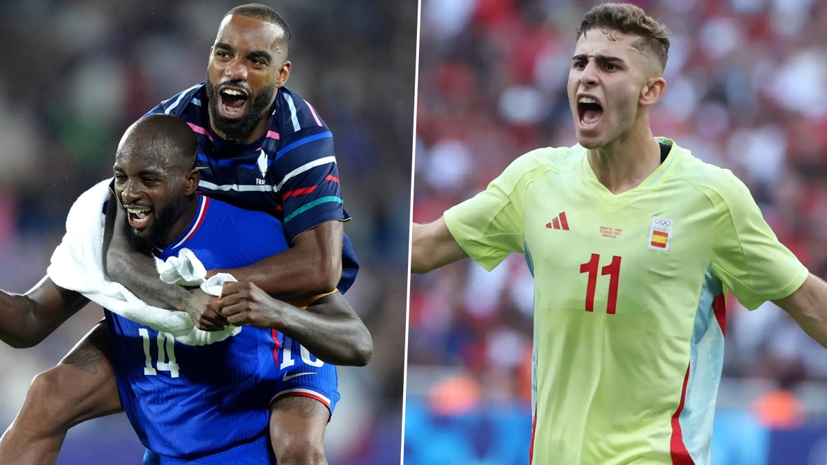 France vs Spain, Football Final, Paris Olympics 2024 Live Streaming ...
