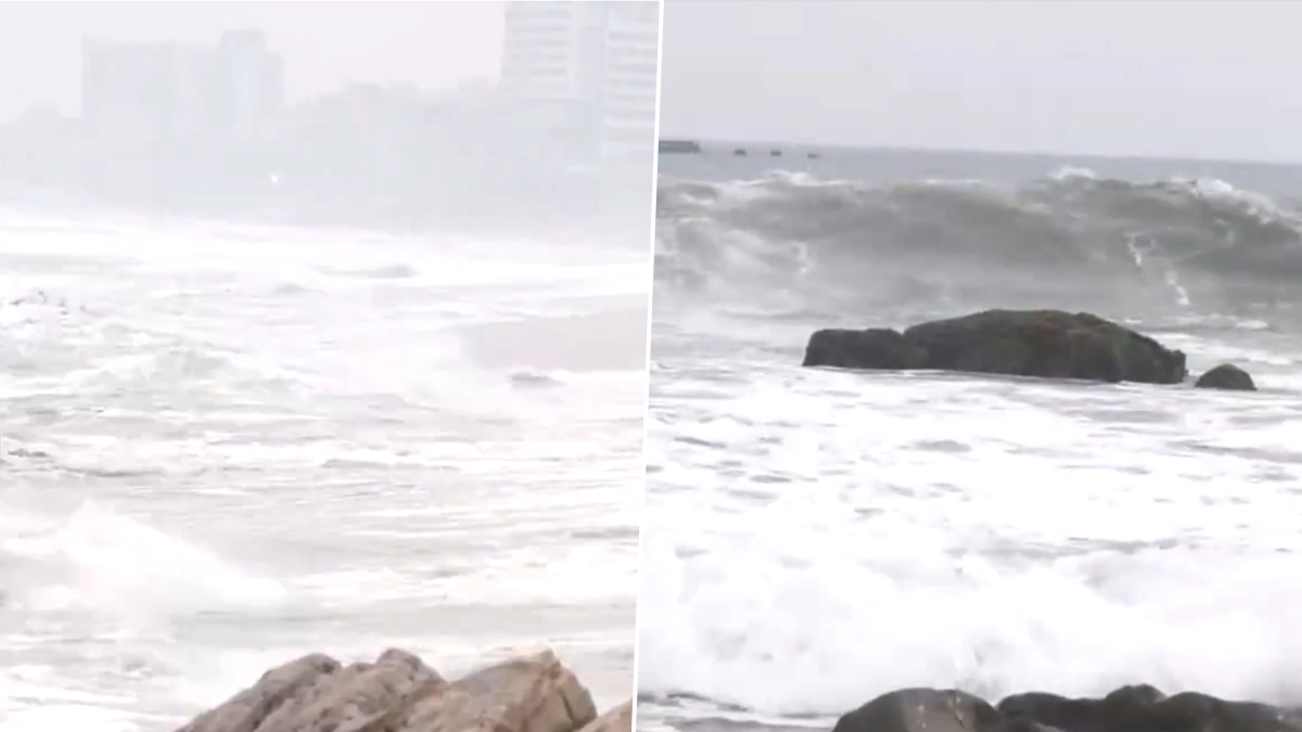 Cyclone Dana: ডানার প্রভাব অন্ধ্রপ্রদেশে, জলোচ্ছাস দেখা গেল ...