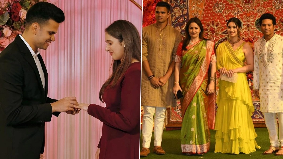 Arjun Tendulkar Engaged With Ravi Ghai's Granddaughter Saaniya Chandok ...