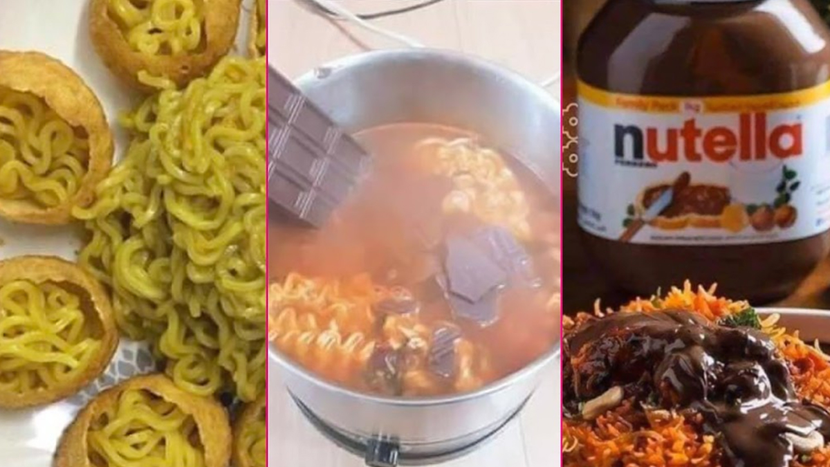 Food Combinations That Went Viral In 2020: আইসক্রিম ধোসা থেকে ম্যাগি ...