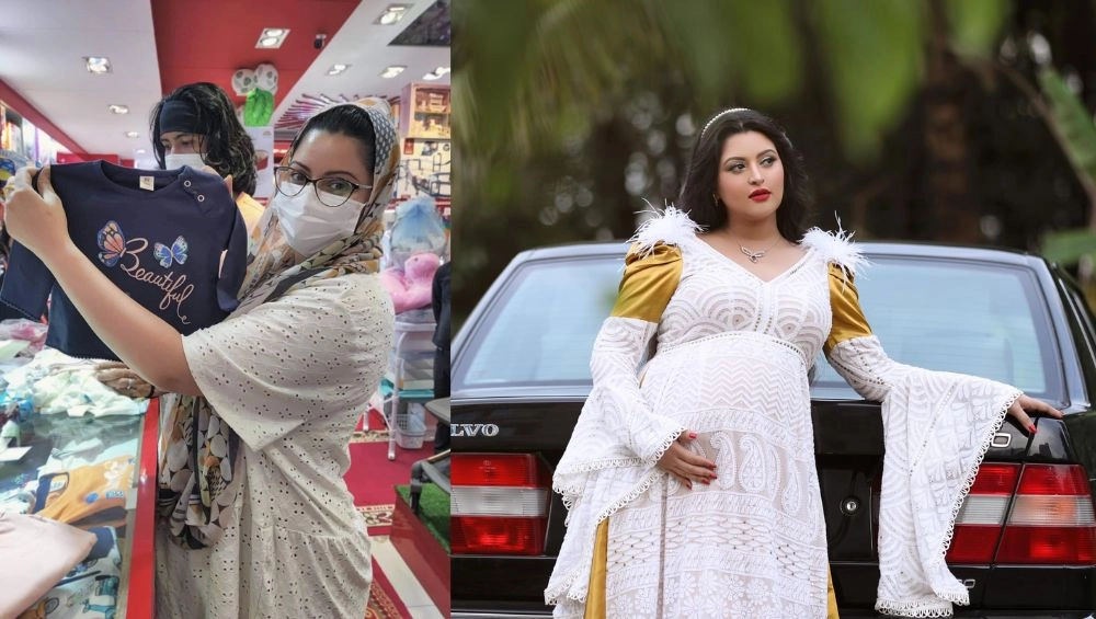 Pori Moni: 'পরী'র কোলে 'রাজ্যে'র অভিষেক, সোশ্যাল মিডিয়ায় রাজপুত্রের ...