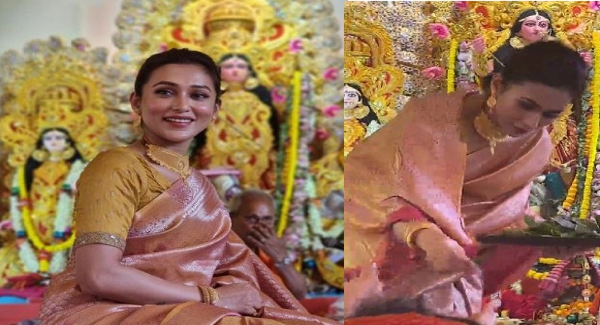 Durga Puja 2022: অষ্টমীর অঞ্জলিতে মিমি চক্রবর্তী, দেখুন ভিডিয়ো | 🎥 ...