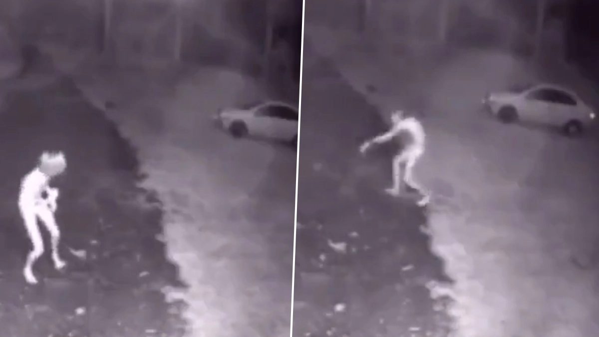 Alien Caught on Camera? সিসিটিভি ক্যামেরায় ধরা পড়ল ভিনগ্রহের প্রাণী ...