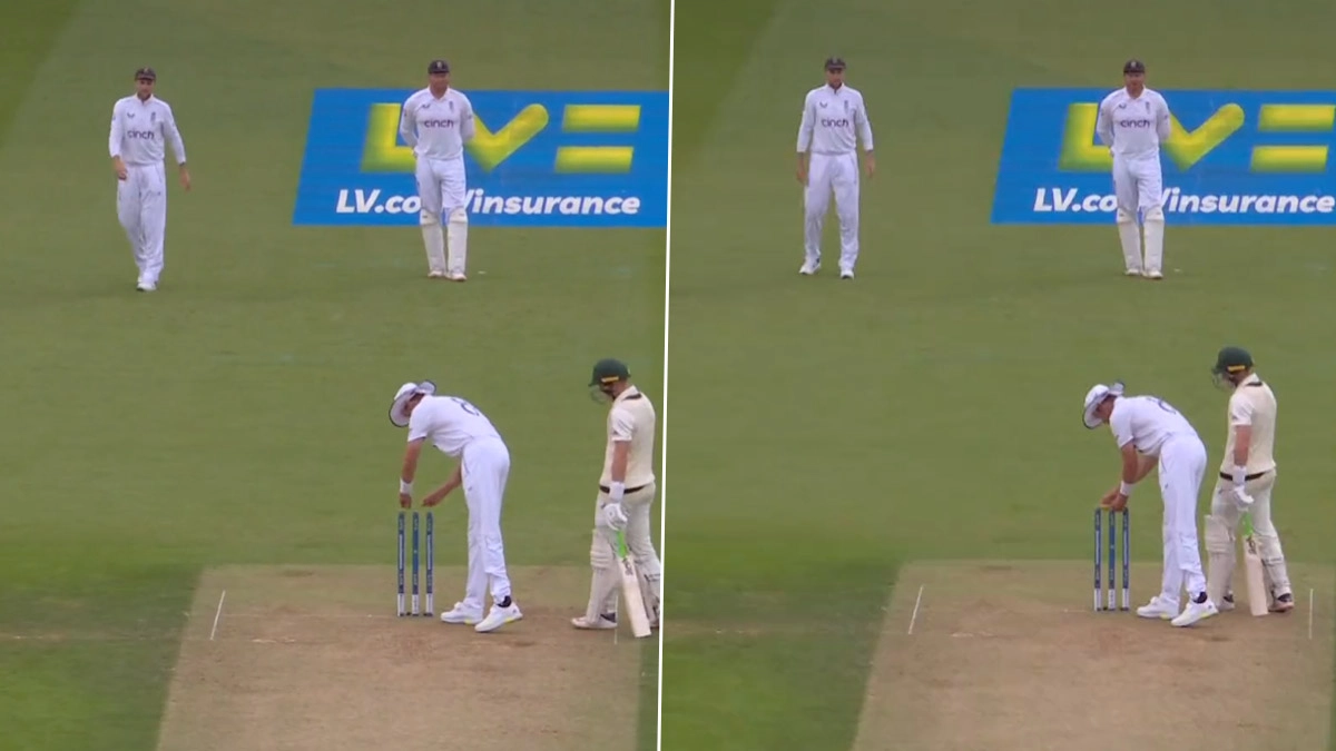 Stuart Broad Bail Switch Trick, Ashes 2023: স্টাম্প বেইলের জায়গা ...