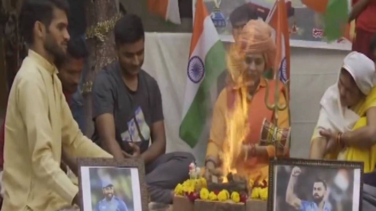 CWC 2023 Final, IND vs AUS: রোহিতদের বিশ্বজয়ের কামনায় দেশের বিভিন্ন ...