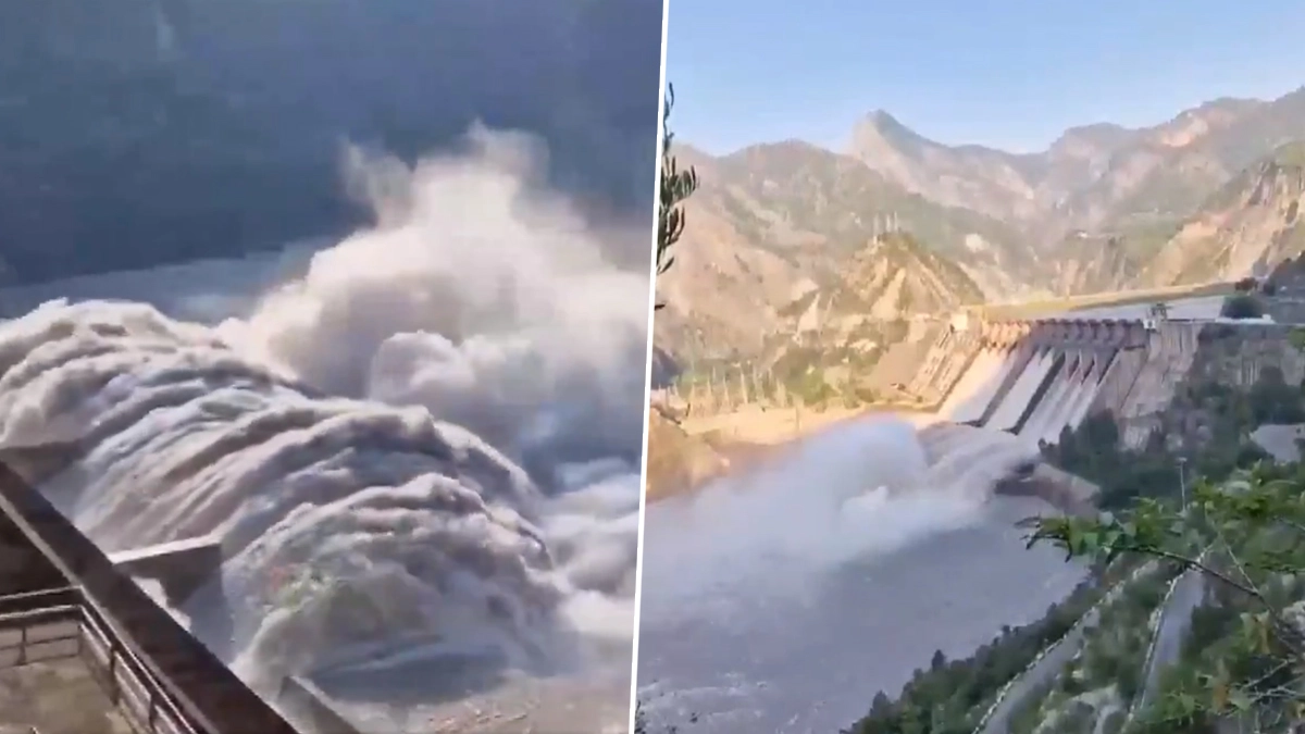 Jammu and Kashmir: জমেছে পলি, বর্ষার আগে খুলে দেওয়া চেনাব নদীর ওপর ...